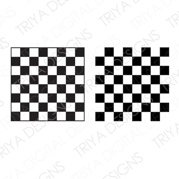 Checkers Board - Etsy