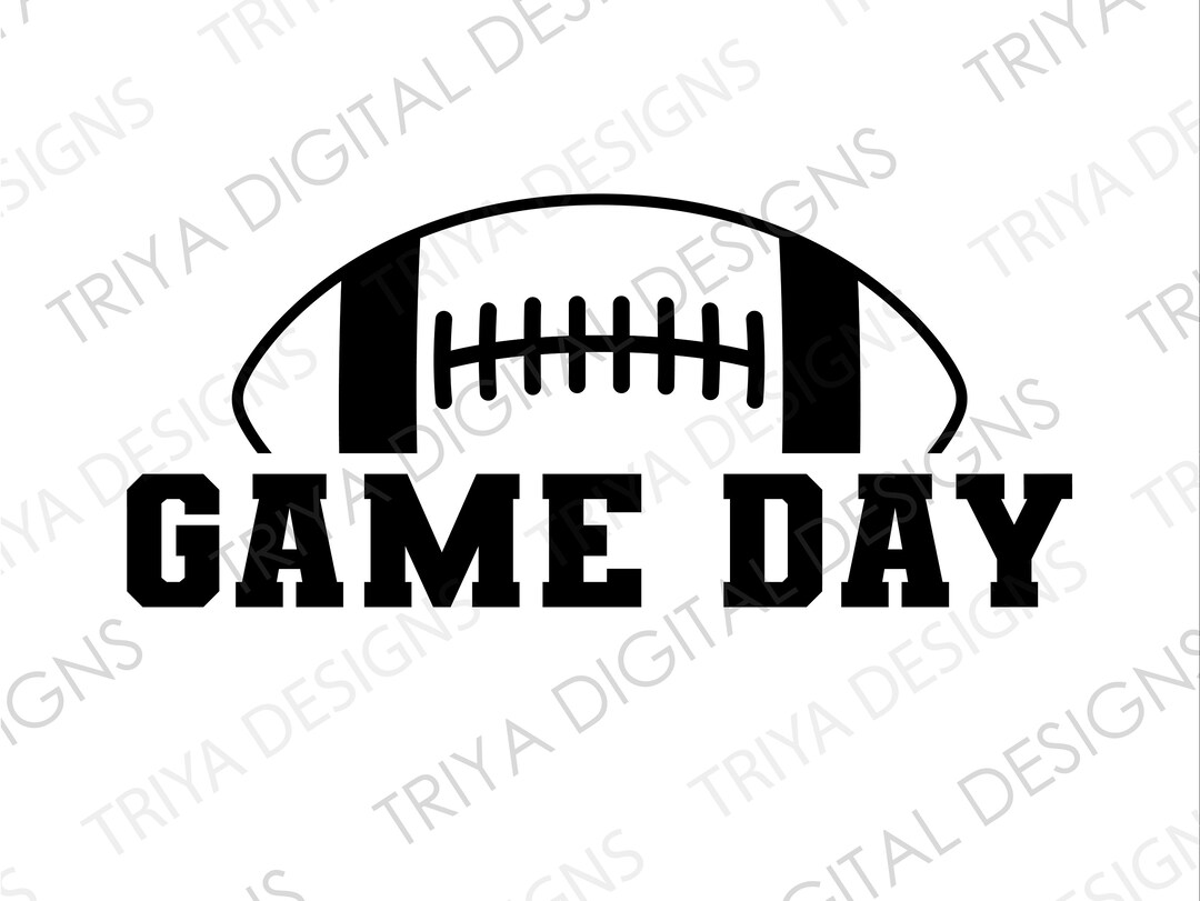 Football Game Day SVG Cut File | Sports, Football, Season, Clip Art ...