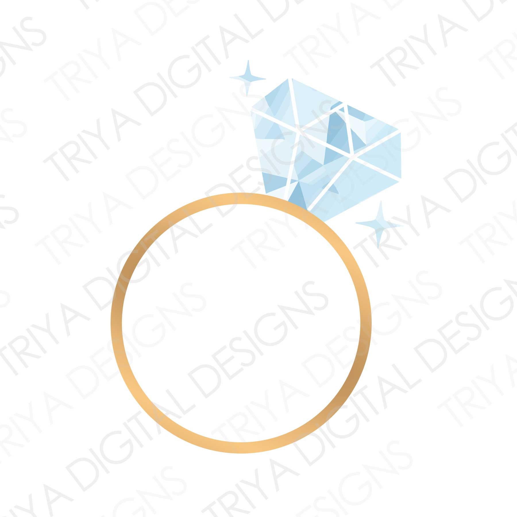 Diamond Ring Clipart