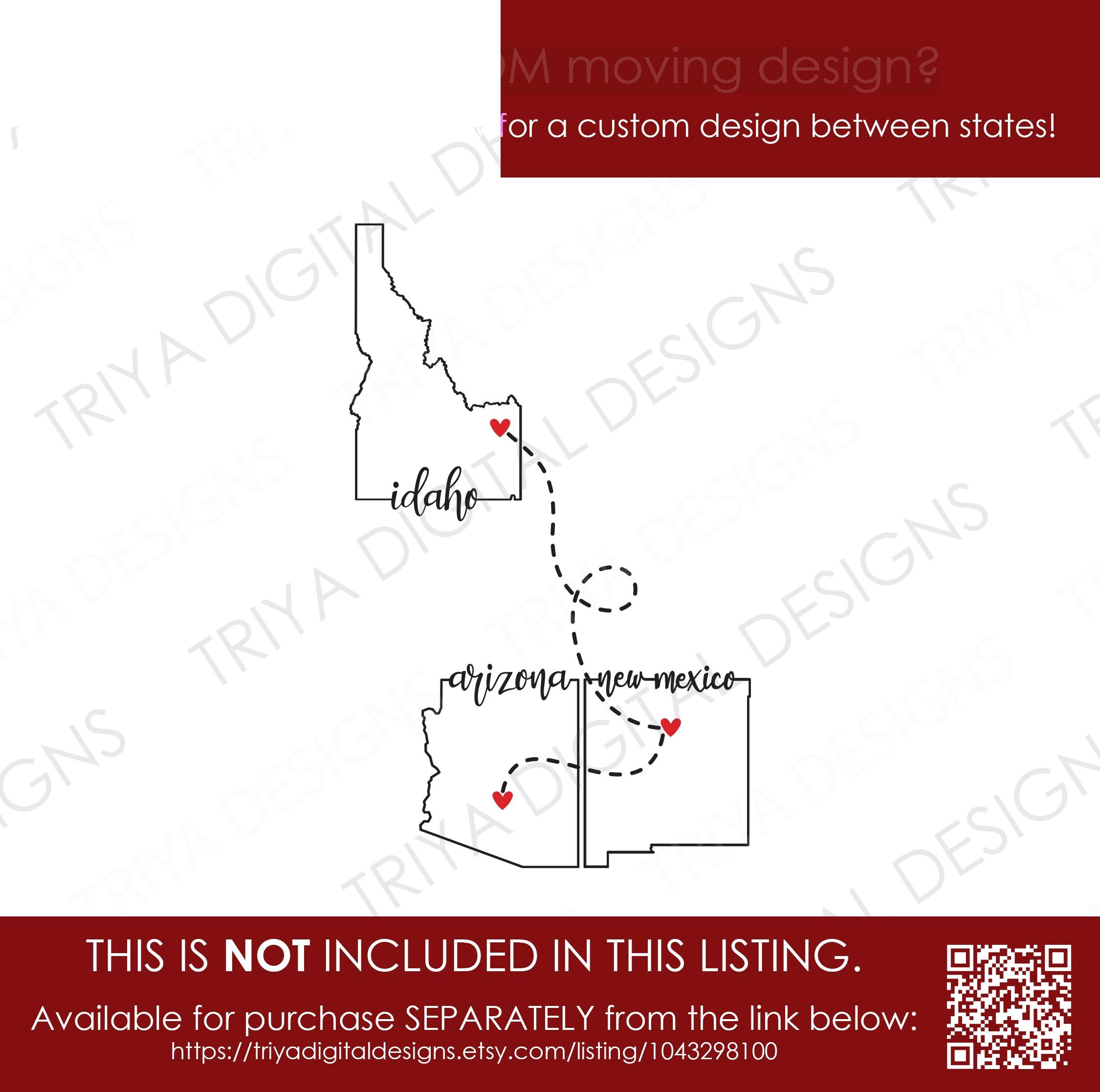 New Mexico SVG Bundle | New Mexico Outline With Text Cut File | State ...