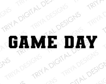 Game Day Varsity Letters - Etsy