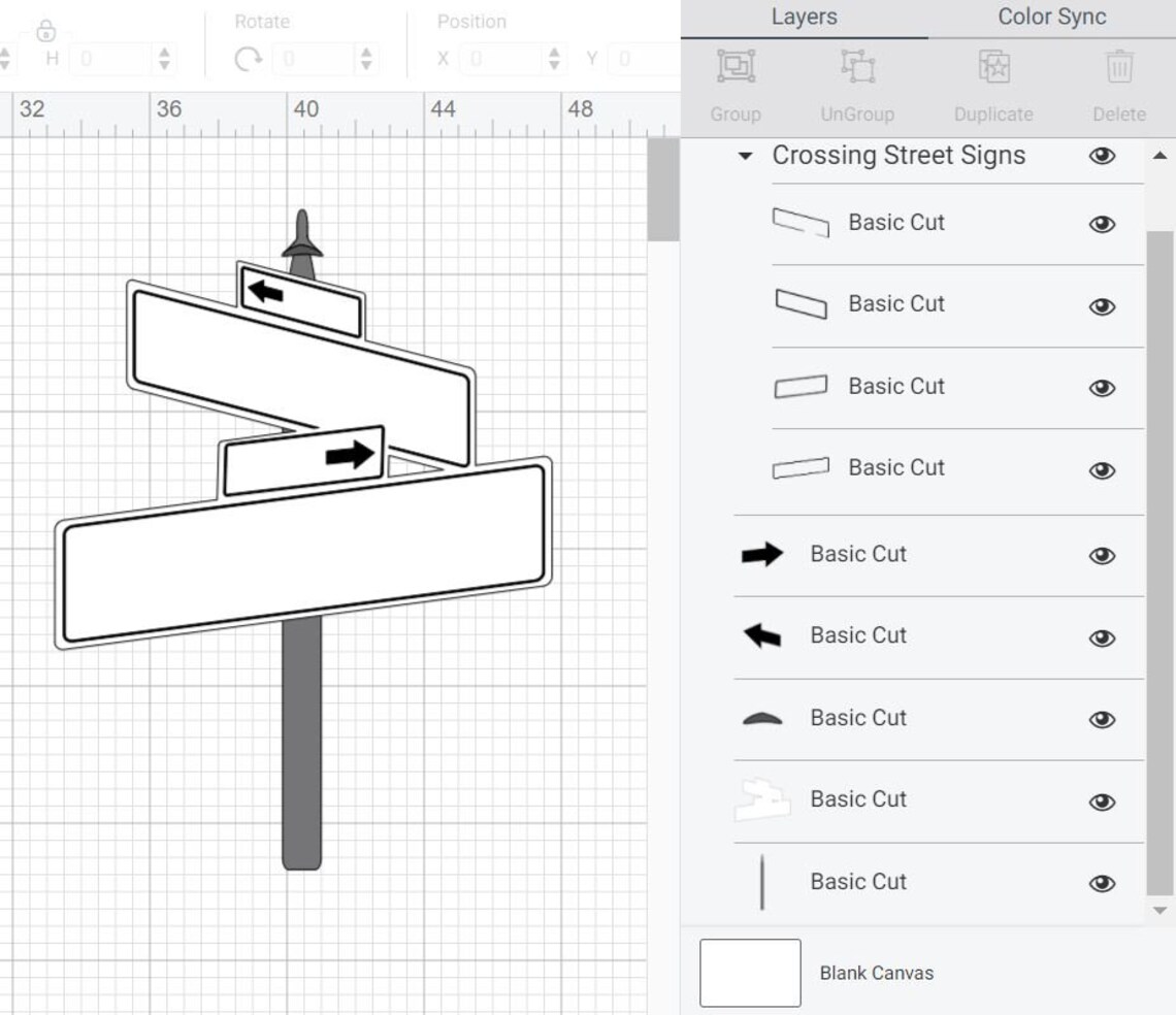 Blank Street Signs SVG Cut Files | Black and White Street Signs PNG ...