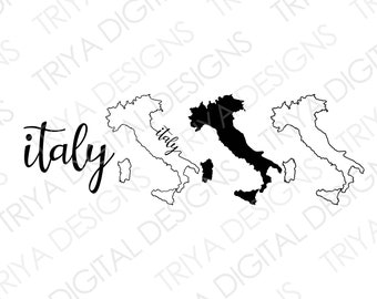 Italia Italy SVG & PNG - Etsy