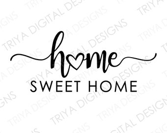 Home Sweet Home Bundle SVG Welcome to Our Home Welcomesvg - Etsy