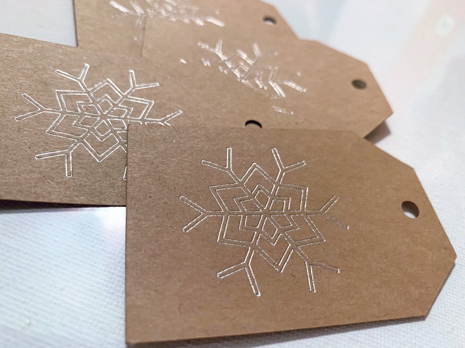 Cricut Foil Gift Tags SVG File Cricut Foil Transfer Kit | Etsy