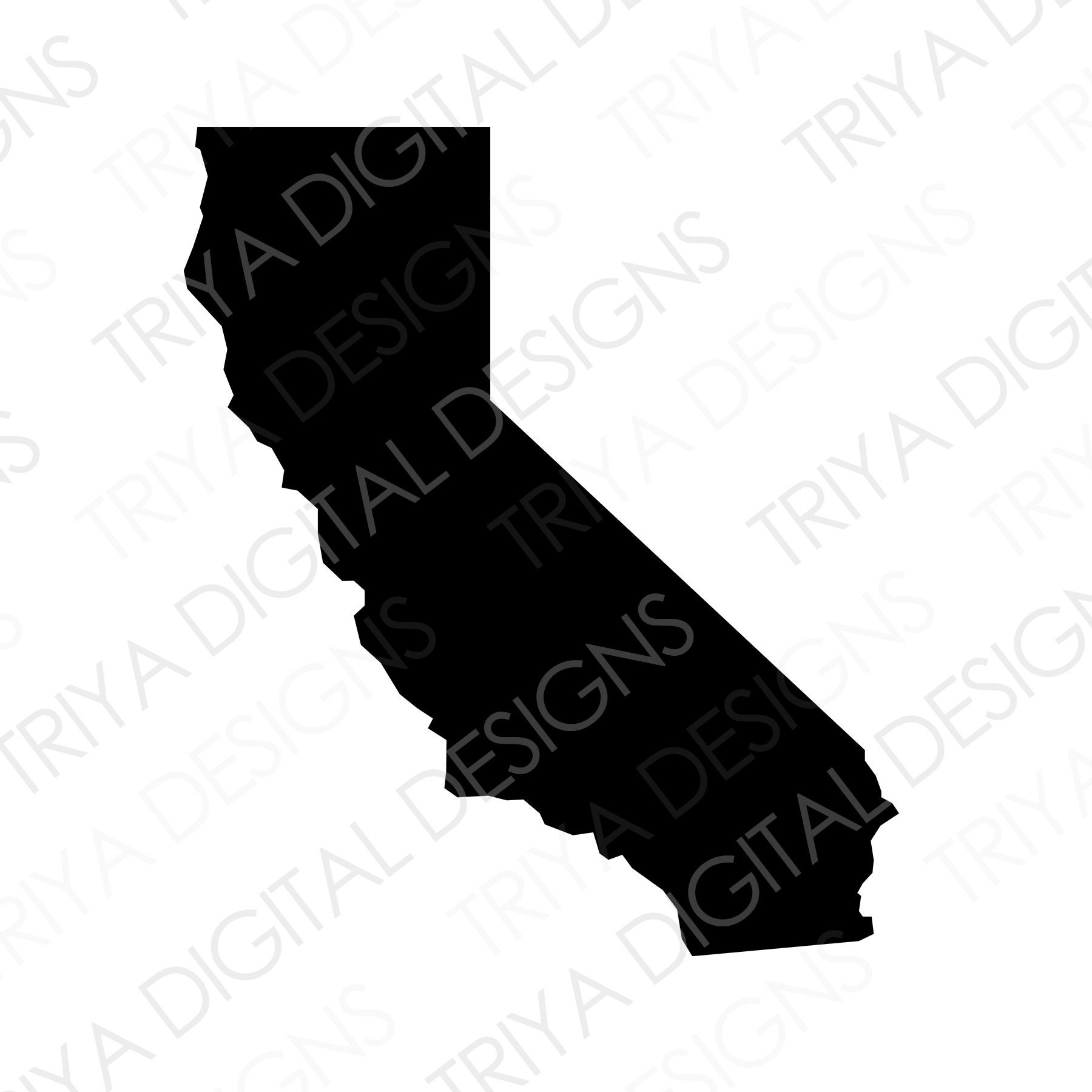 California SVG Bundle | California Outline With Text | State of ...