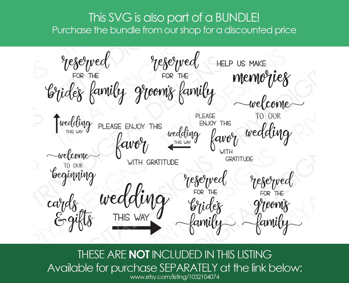 Reserved SVG Reserved Sign Wedding Sign This Seat is - Etsy