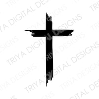 White Faith Cross Png Dxf Download Chalkboard White Faith Cross Art ...