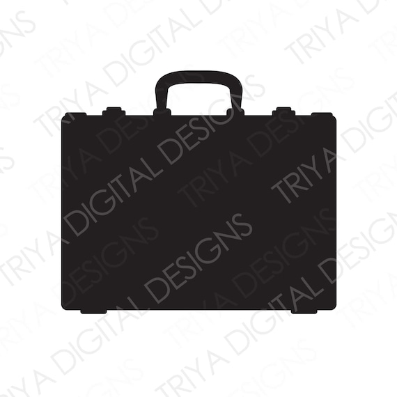 Briefcase SVG Cut File Luggage PNG Bag Travel Suitcase | Etsy