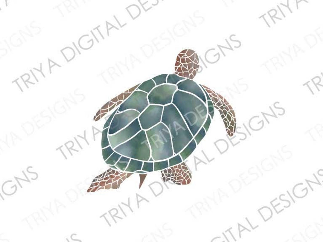 Watercolor Turtle PNG File | Turtle Clip Art, Turtle Painting ...