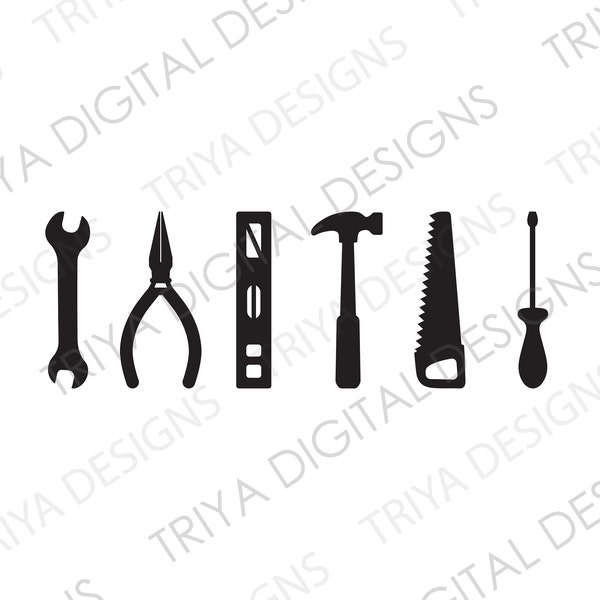 Tools Toolbox Png - Etsy UK