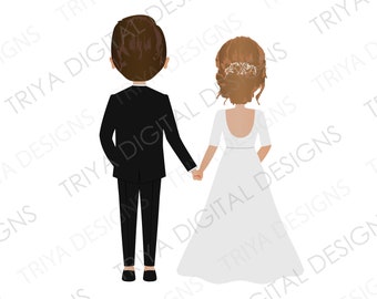Back View Clip Art - Etsy
