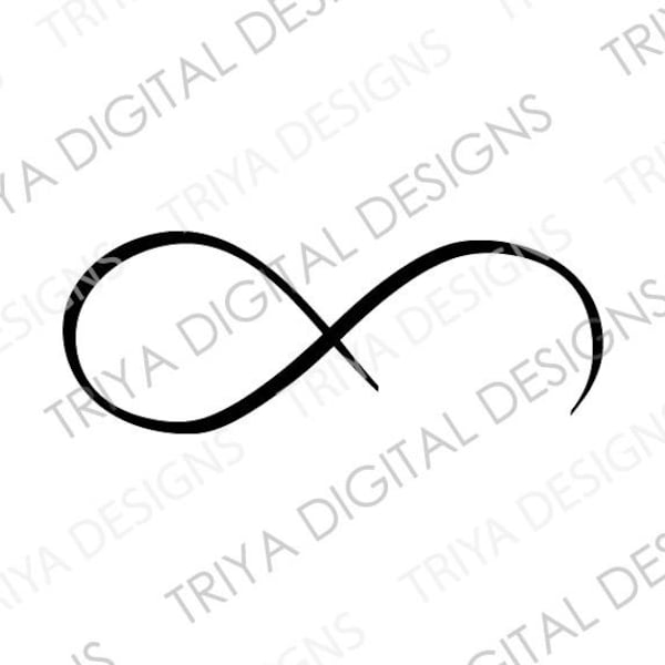 Open Infinity Svg - Etsy