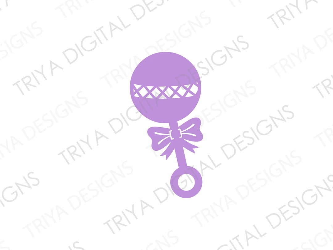 Rattle SVG Cut File | Baby Toy Rattle SVG Files | Maraca, Baby, Toy ...