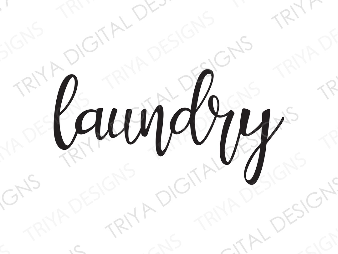 Laundry SVG | Laundry Room, Laundry Co, Wash and Dry | Hand Lettered ...