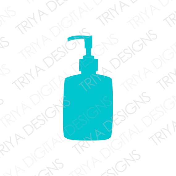 Hand Sanitizer Bottle SVG Cut File Quarantine DIGITAL - Etsy