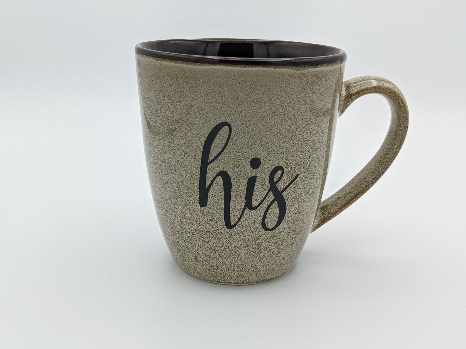 His and Hers SVG Cut File | His & Hers PNG | Hand Lettered Cursive Text ...