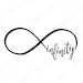 Open Infinity Symbol SVG Customizable Infinity Sign SVG - Etsy Canada