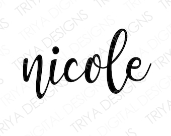 Nicole Digital - Etsy
