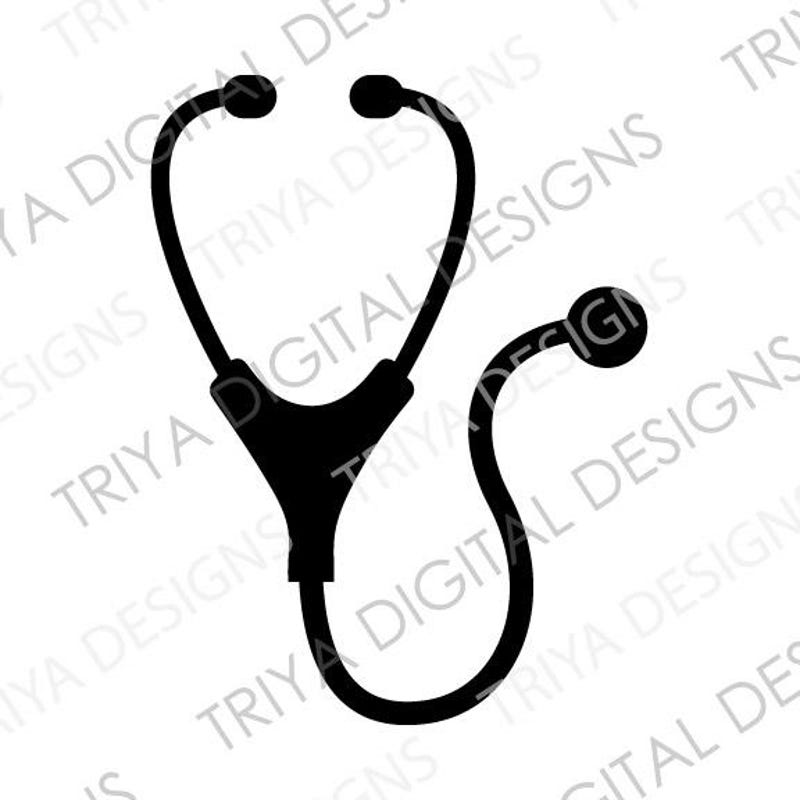 Stethoscope Svg - Etsy