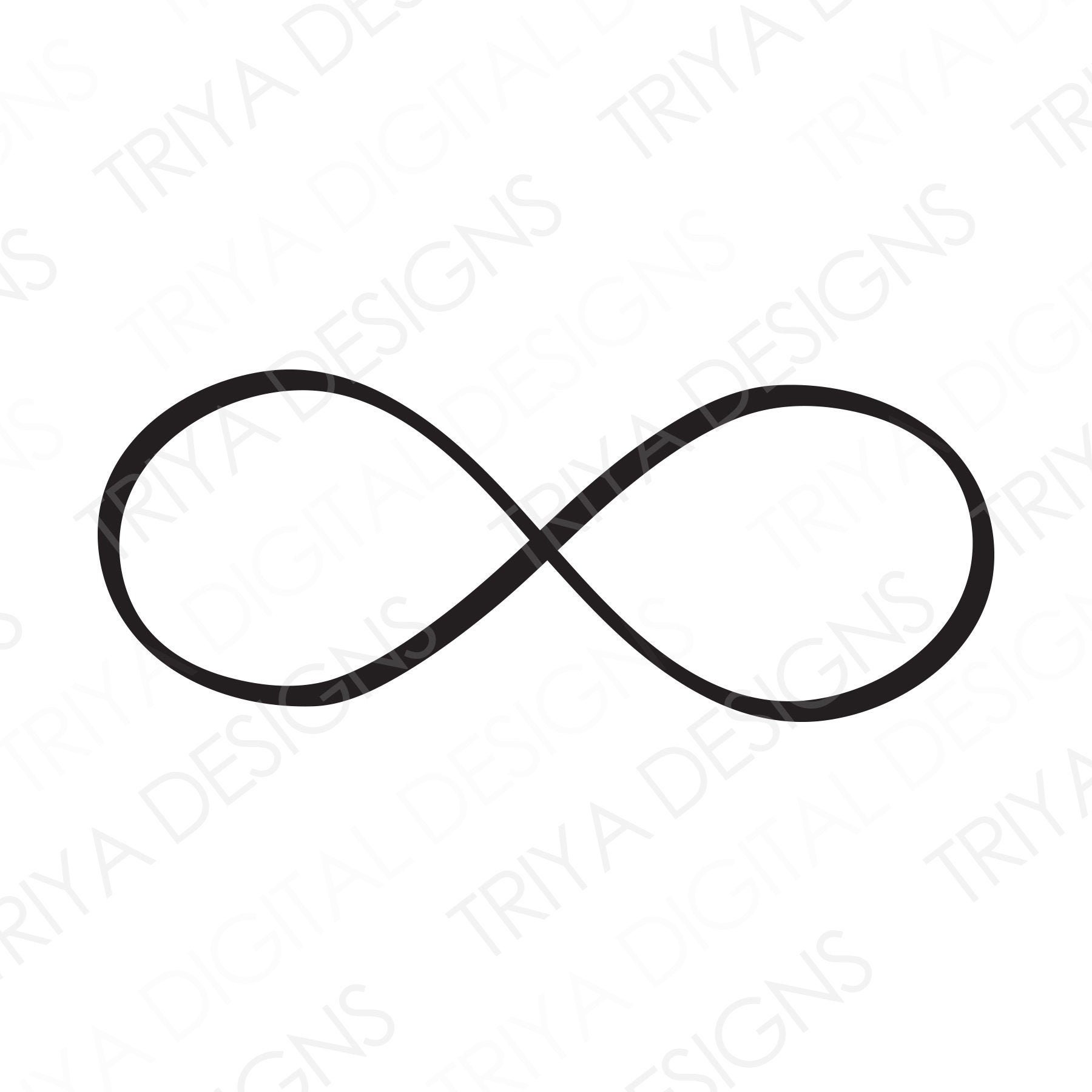 Infinity Symbol SVG Cut Files Digitaler DOWNLOAD - Etsy.de