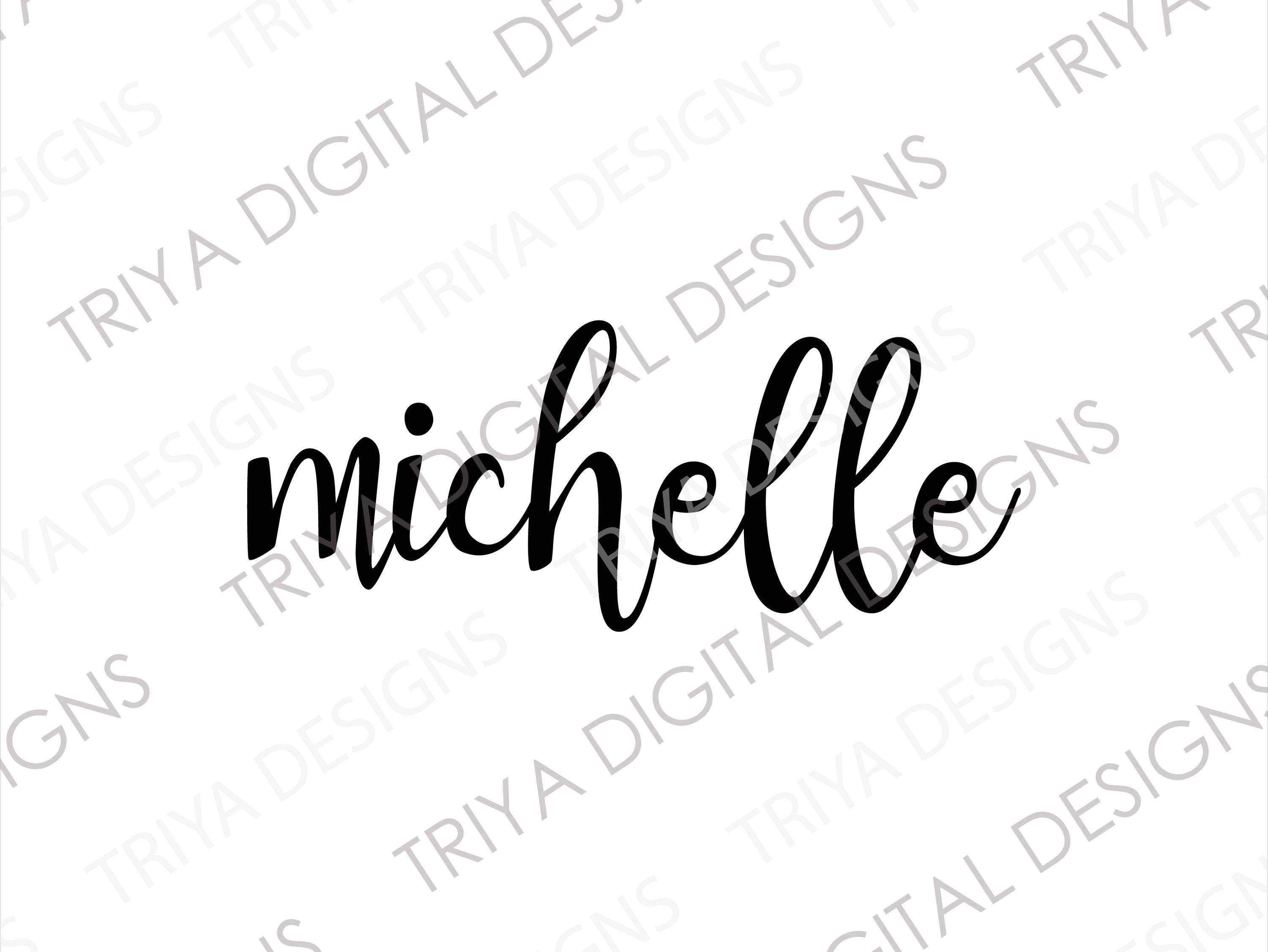 Michelle Name Design