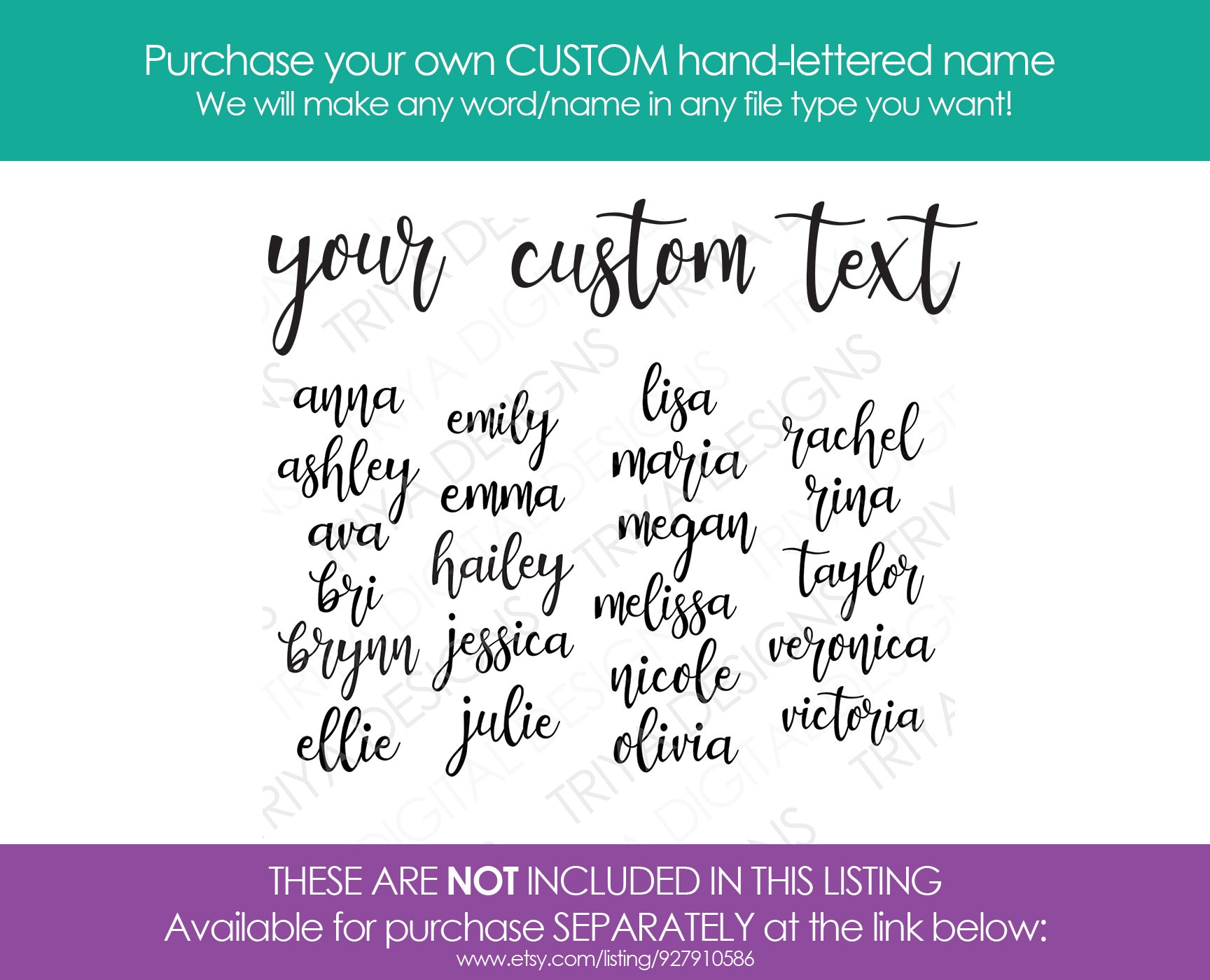 Jessica SVG / Jessica texto cursivo con letras a mano / Nombre | Etsy