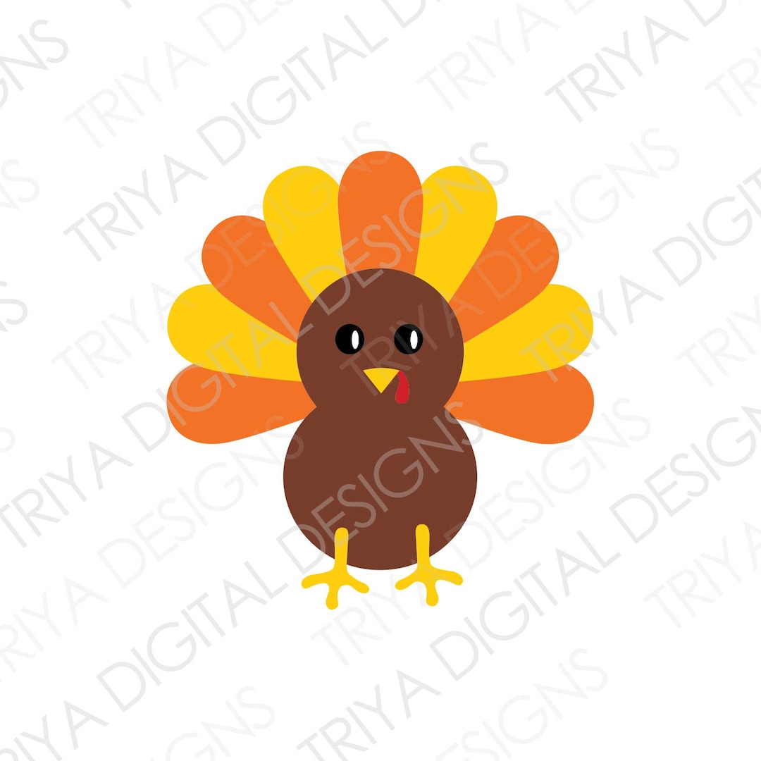 Turkey SVG Cut File | Thanksgiving, Turkey, Yum, Food, Autumn Fall ...