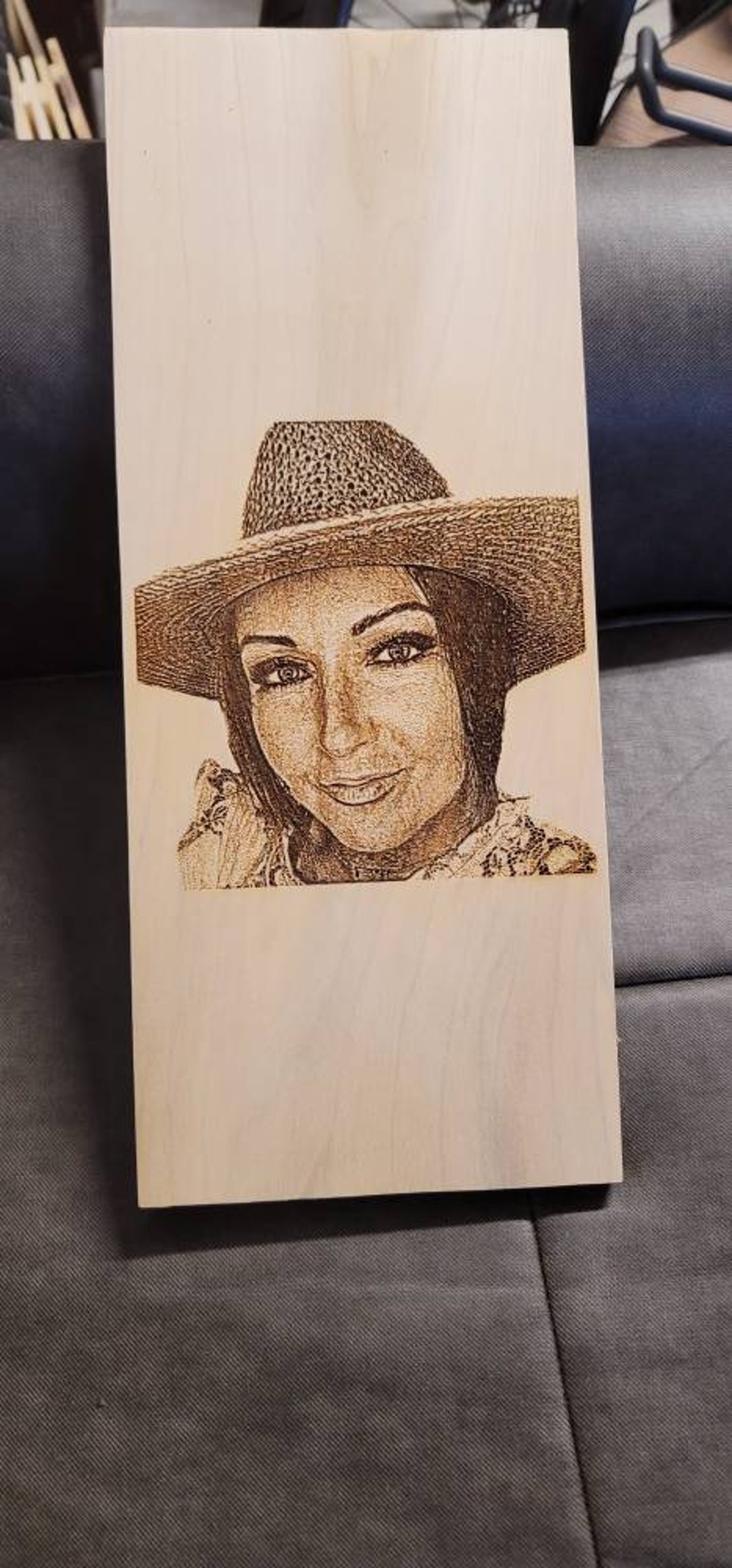 CUSTOM Potrait Laser Etched Portrait Digital Laser Photo - Etsy