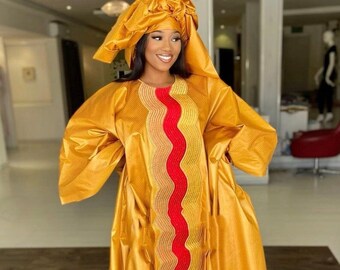 Bazin Riche Boubou, Getzner Magnum, Plus Size African Dress, Bazin ...