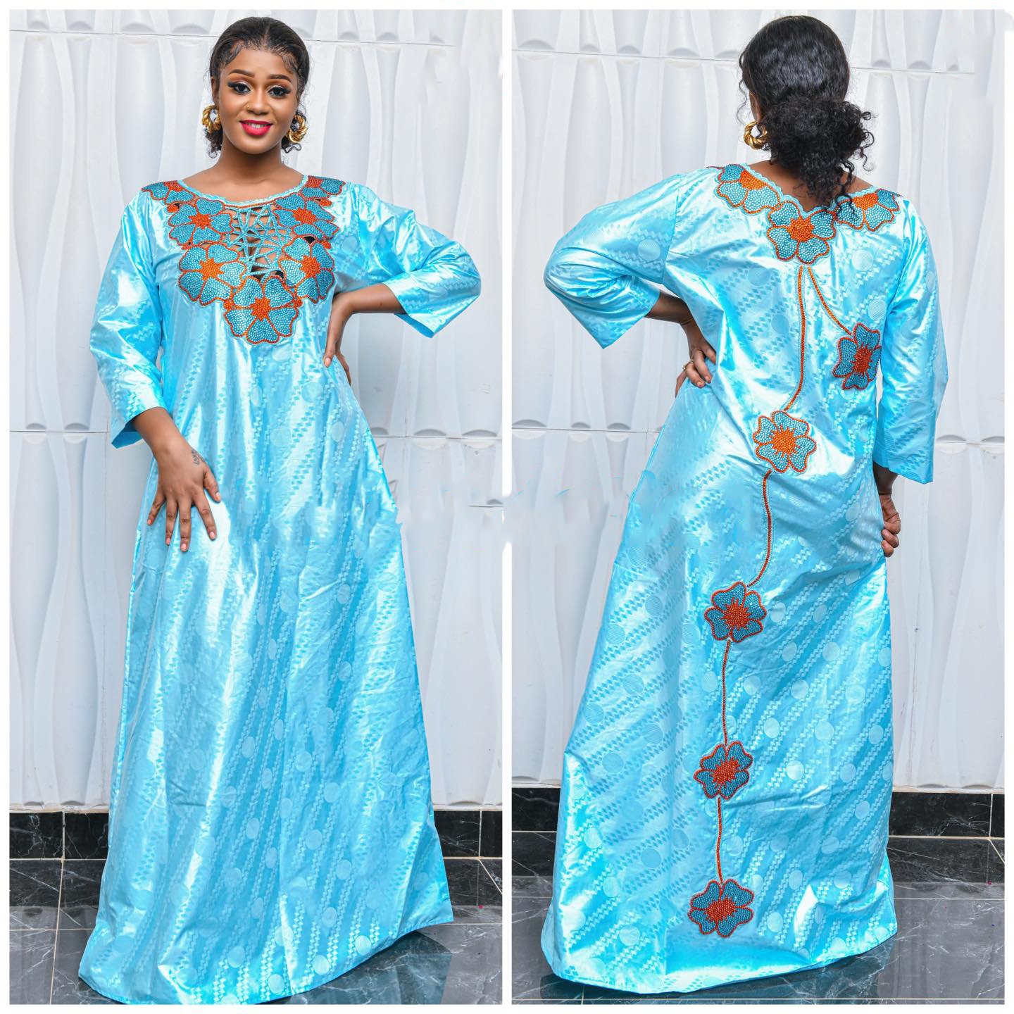 Bazin Grand Boubou, Getzner Super Magnum, Bazin Rich Fabric, African ...