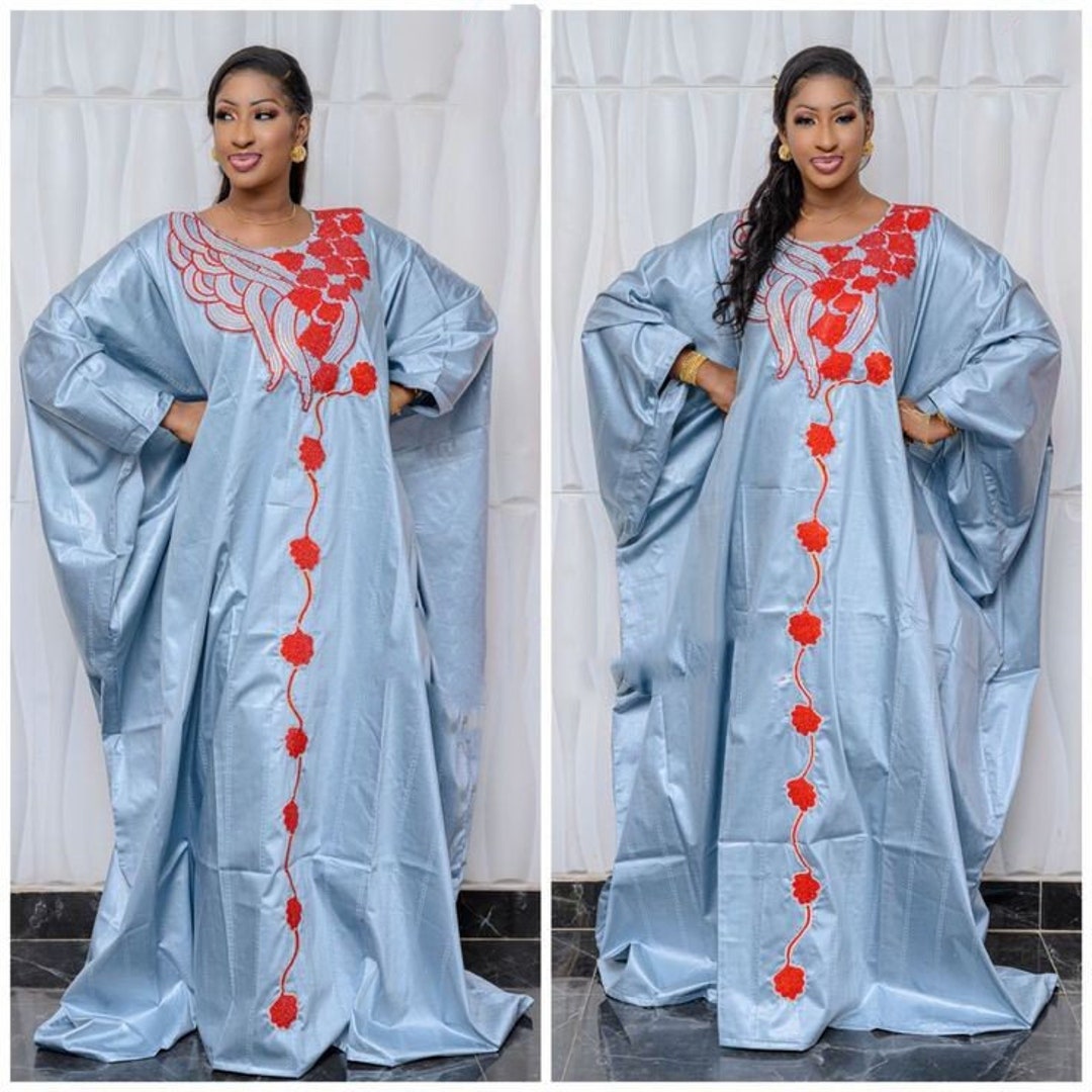 Bazin Grand Boubou, Getzner Super Magnum, Bazin Rich Fabric, African ...