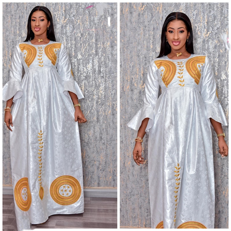 Bazin Riche Dress - Etsy