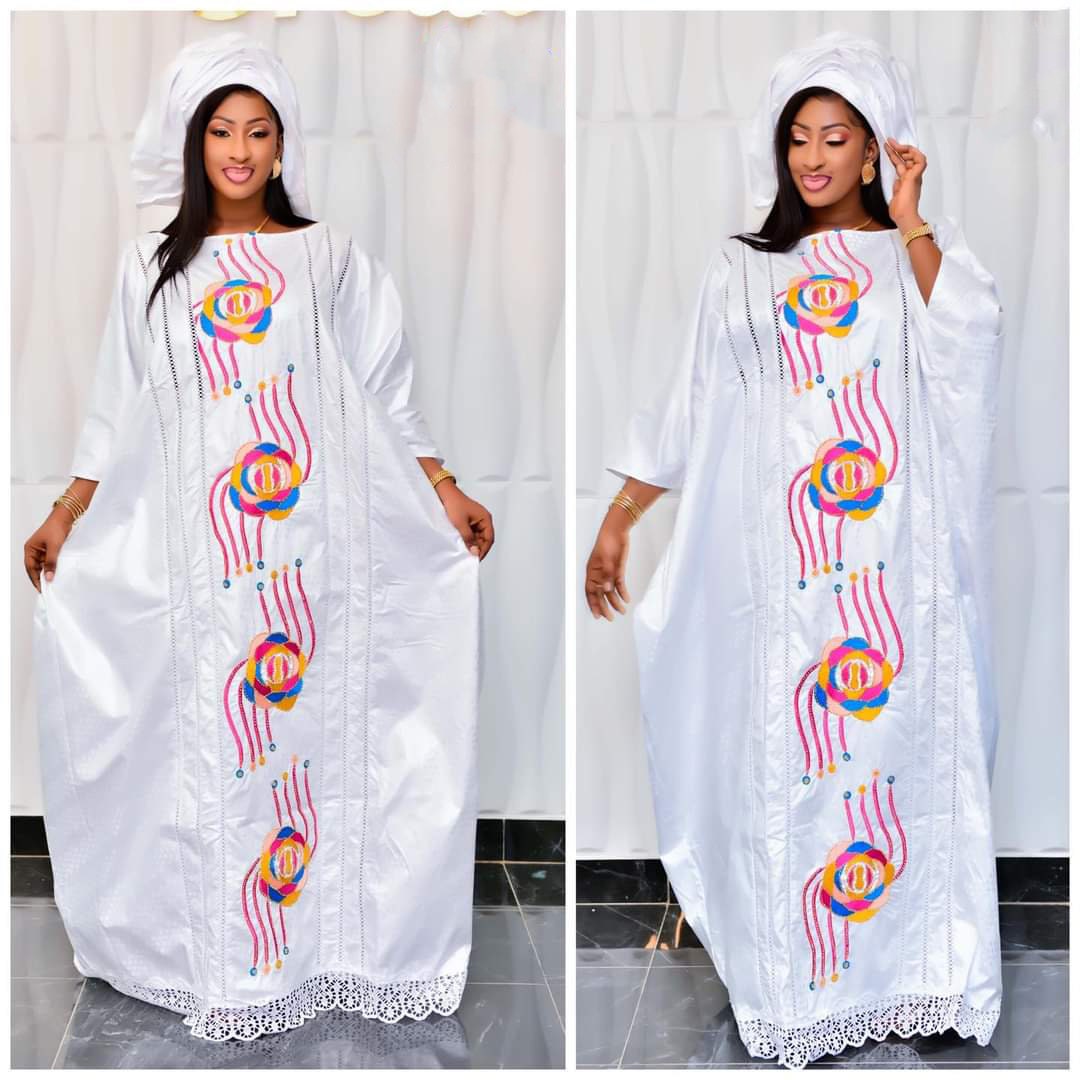 Bazin Boubou, Getzner Magnum, Plus Size African Dress, Bazin Boubou ...