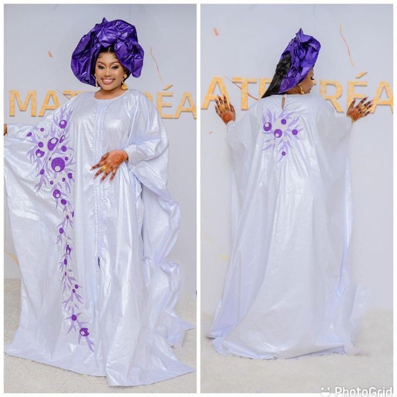 Bazin Riche Boubou, Getzner Magnum, Plus Size African Dress, Bazin ...