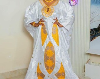 Bazin Riche Boubou, Getzner Magnum, Plus Size African Dress, Bazin ...