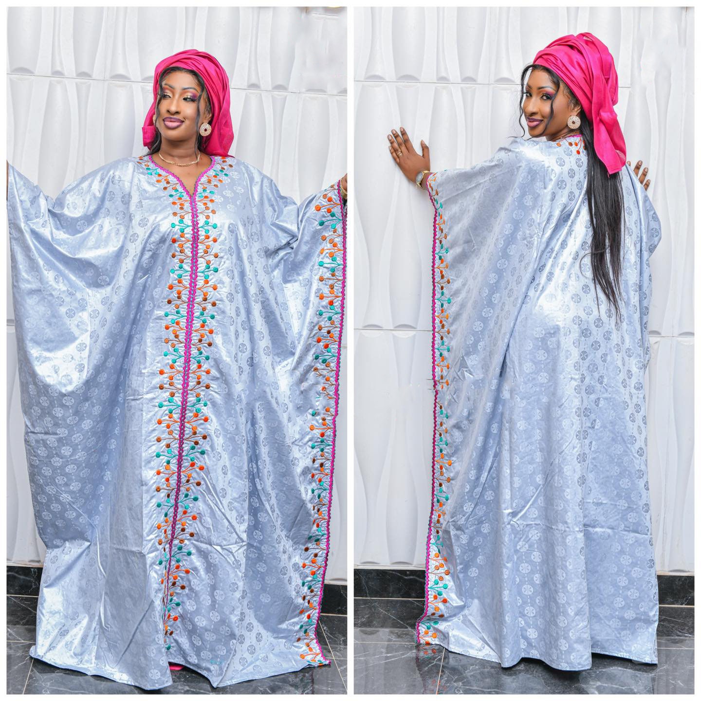 Bazin Grand Boubou, Getzner Super Magnum, Bazin Rich Fabric, African ...