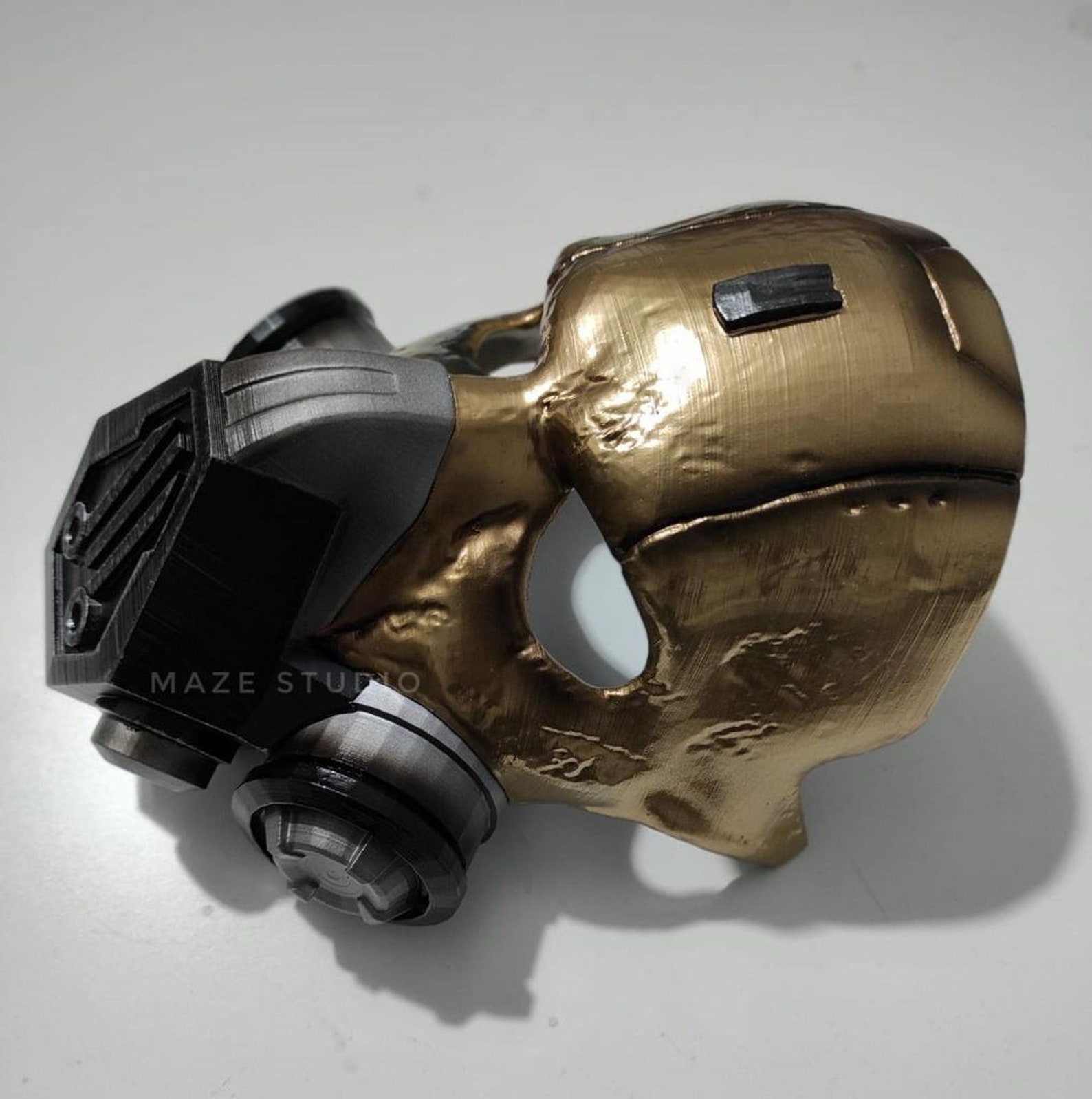 Apex Legends Caustic Mask Blackhearth Skin Apex Mask - Etsy