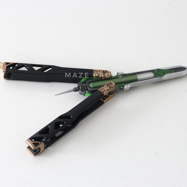 Octane Butterfly Knife - Etsy