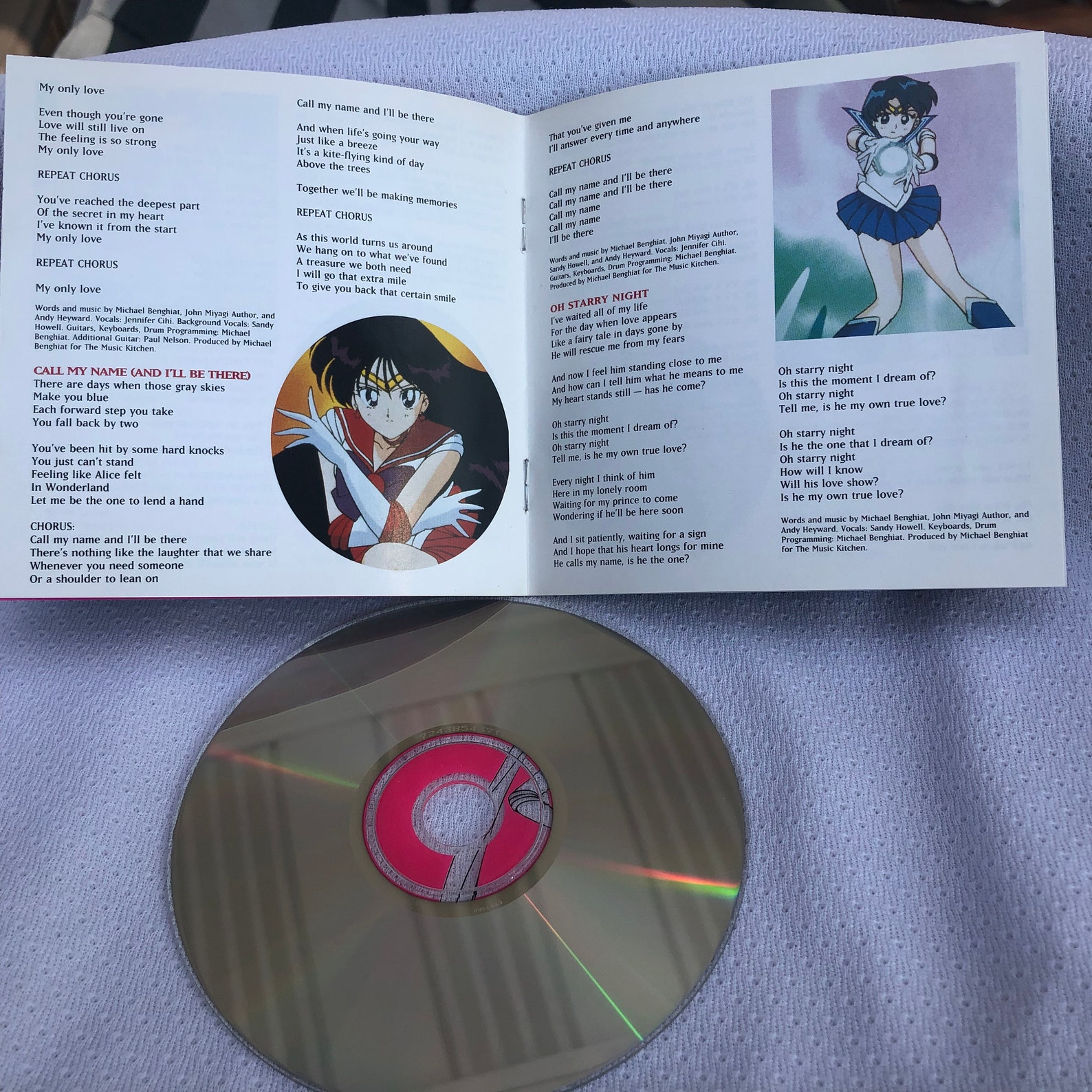 Sailor Moon CD and T-shirt Bundle - Etsy Canada