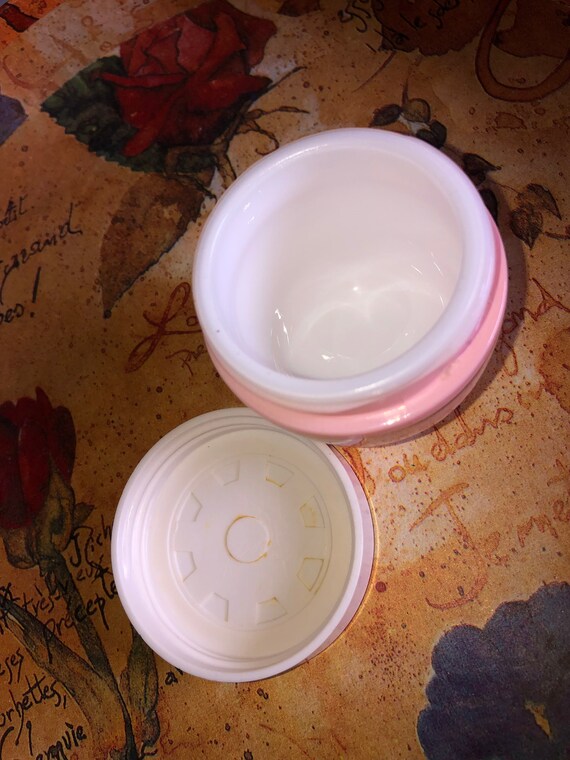 Vintage Avon Wild Rose cream sachet pot cold cream co… - Gem