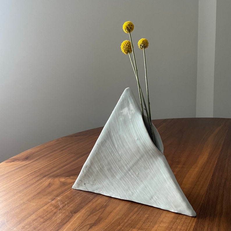 Triangle Vase - Etsy