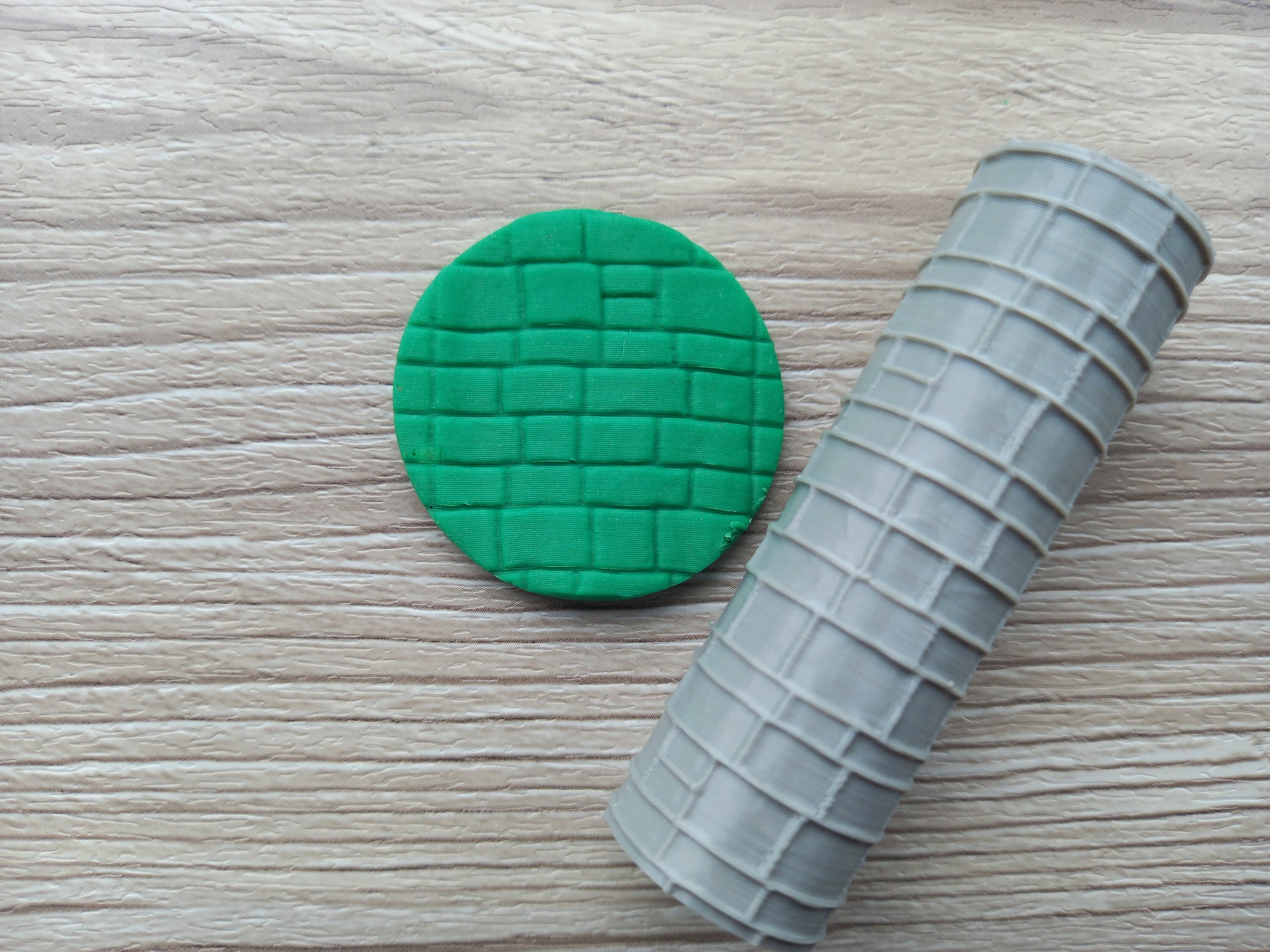 Textured Rolling Pin for bases and terrain Foam and Clay | Etsy