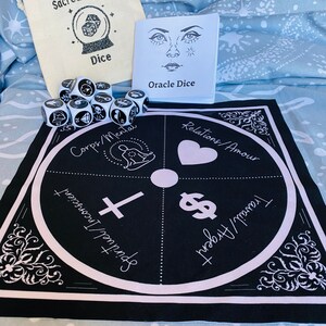 Oracle Dice 8 Dice 48 Symbols Oracle for Beginners Divination Tools ...