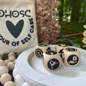 Self Care Game | Dice for Self Care Activity | Well-being | Activity ...