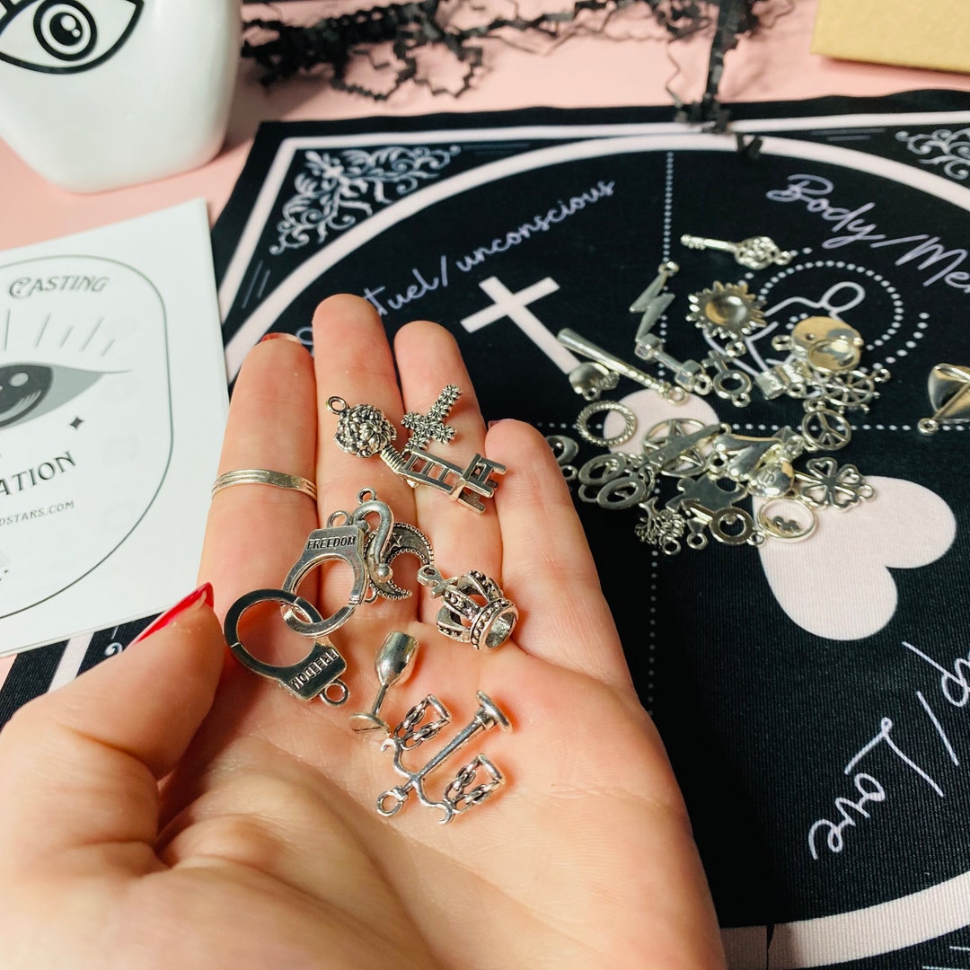 Charm Casting Starter Kit 3 Casting Mat Oracle of Divinatory Charms ...