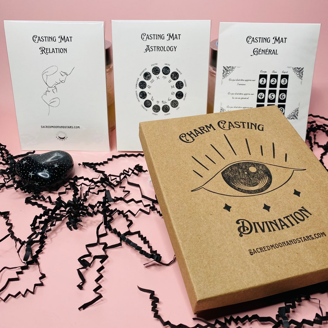 Charm Casting Starter Kit 3 Casting Mat Oracle of Divinatory Charms ...