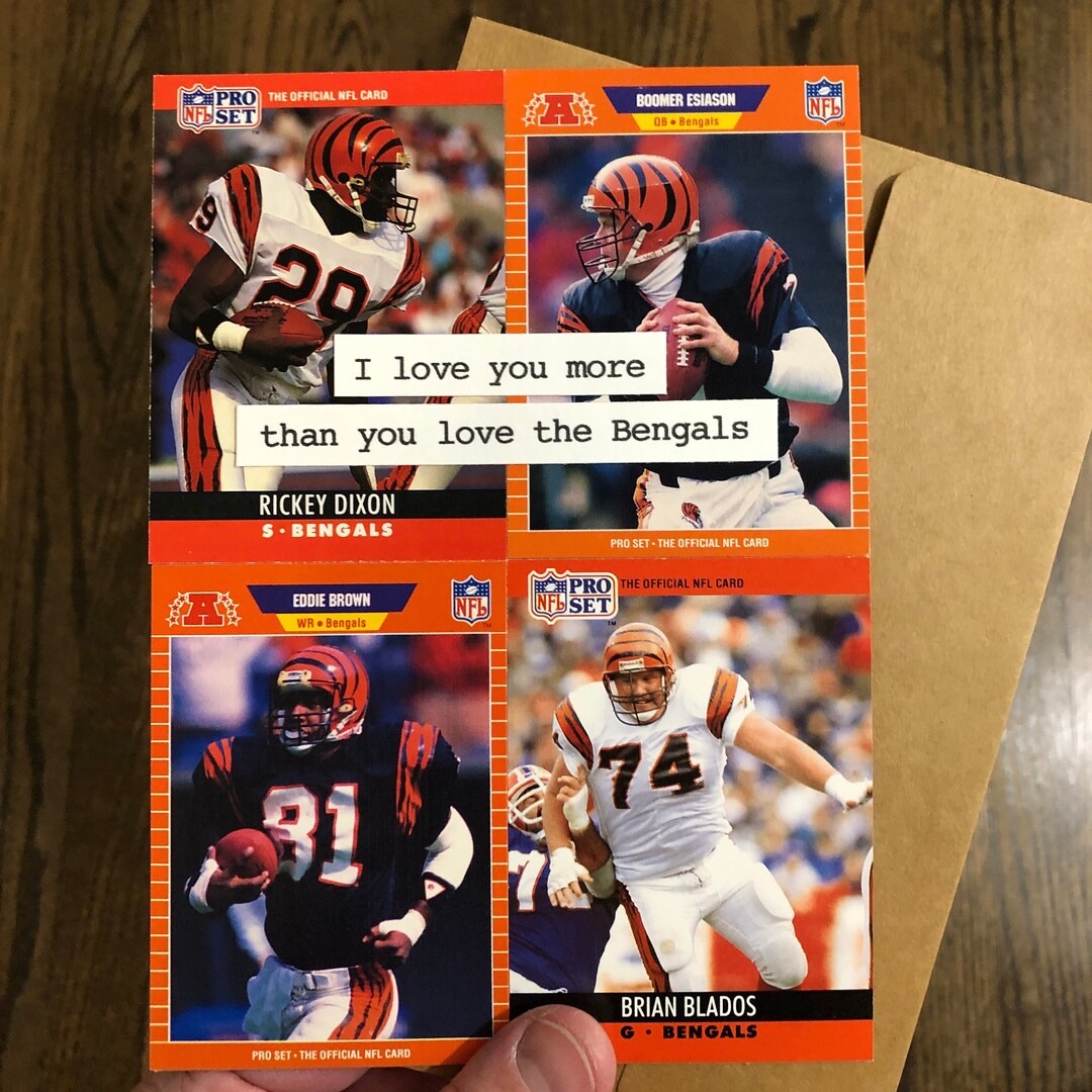 Cincinnati Bengals Card i Love You More Than You Love the Bengals ...