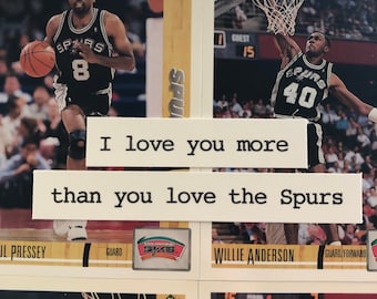Spurs Birthday Card - Etsy