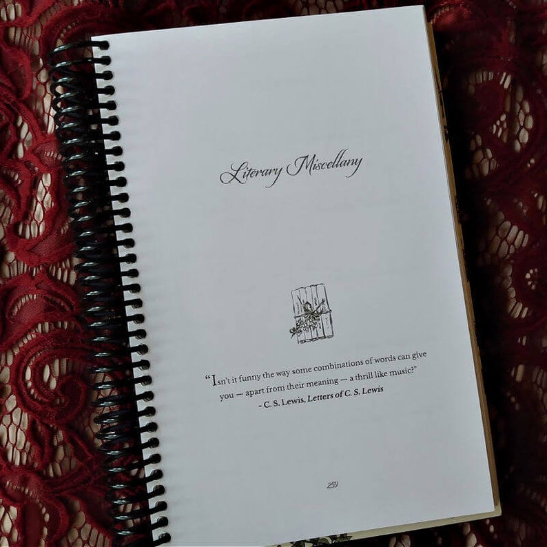 Book Journal - Reading Log Journal - Book Tracker - Book Lover's ...